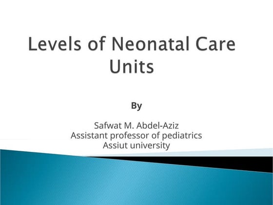 LEVELS OF NEONATAL CARE I,II,III.pptx