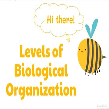 LEVELS OF ORGANIZATION for grade 7 .pptx