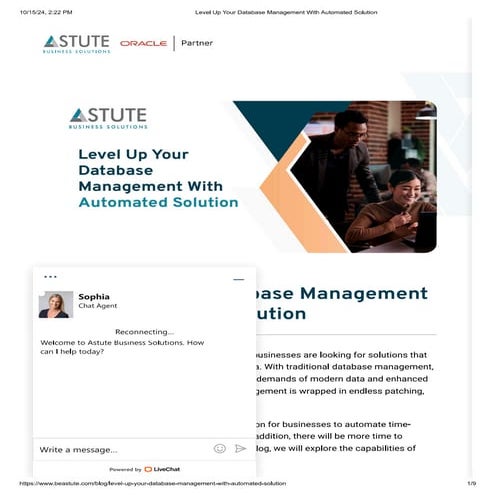 Level Up Your Database Management With Automated Solution.pdf