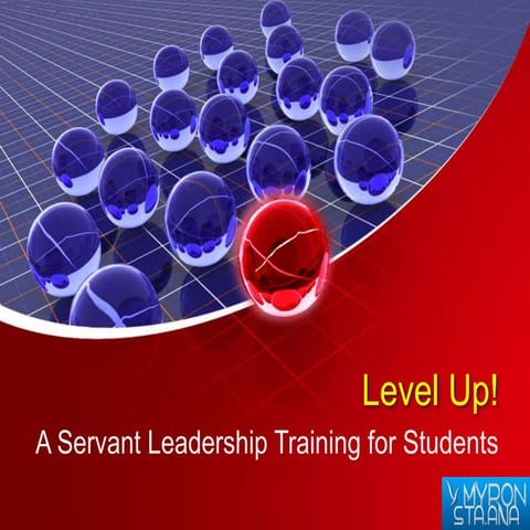 Level Up! - A Seminar on Youth Servant Leadership | PPTX