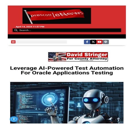 Leverage Ai Powered Test Automation For Oracle Applications Testingpdf 2067