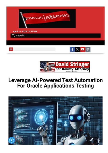 Leverage Ai Powered Test Automation For Oracle Applications Testingpdf 2067