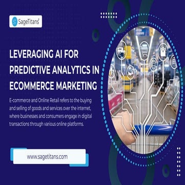 🔮 Leveraging AI for Predictive Analytics in ECommerce Marketing 📈 | PPT