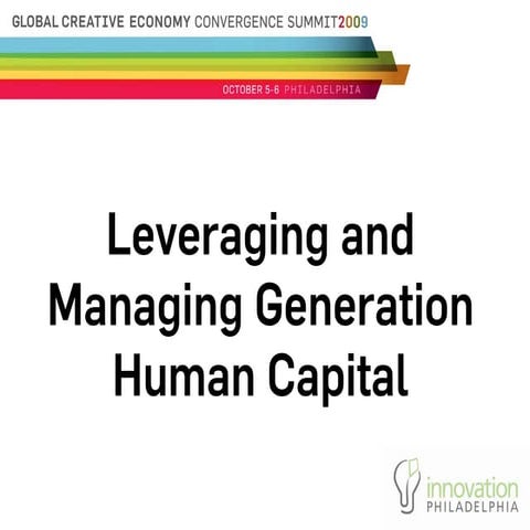 Leveraging And Managing Generation Capital | PDF