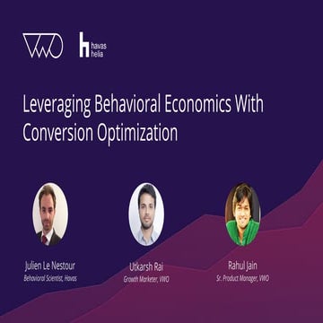 Lecture Masters Behavioural Economics - cases | PPTX