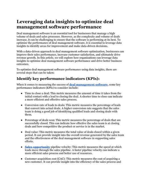 Partner Onboarding Checklist - By DataBeat | PDF