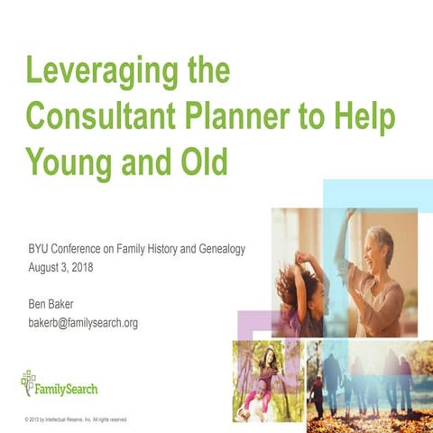 Leveraging the Consultant Planner - Presentation | PDF
