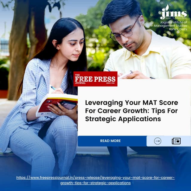 Leveraging Your MAT Score For Career Growth Tips For Strategic ...