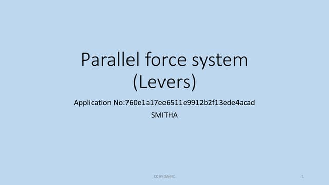 Lever system - Exercise therapy | PDF