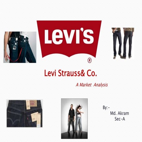 Levi's market analysis | PPTX
