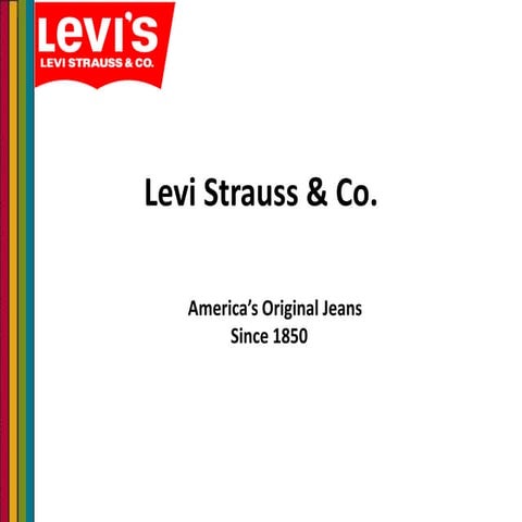 Levi's co. manendra | PPTX