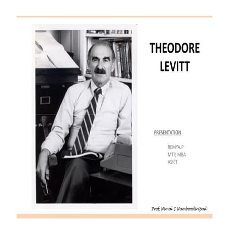 Theodore Levitt | PDF