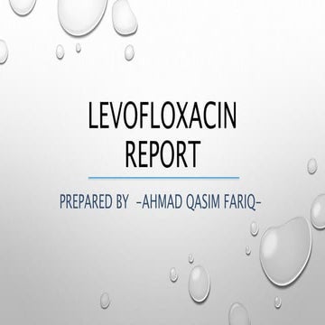 levofloxacine adill .pptx