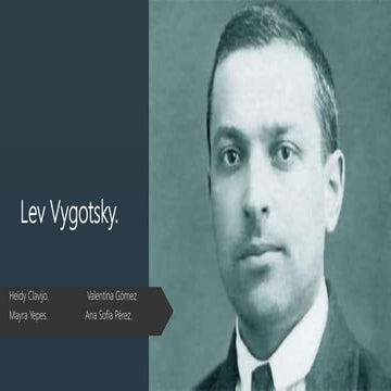 Lev vygotsky | PPTX