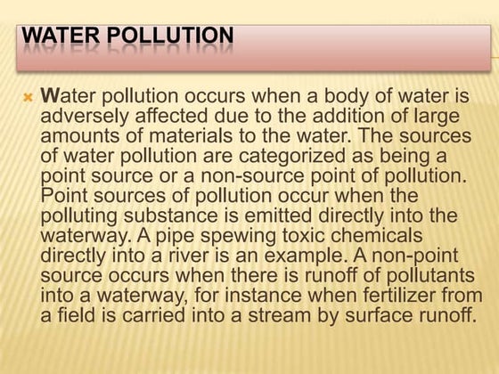 Class 10 Water pollution ppt - geography.pptx