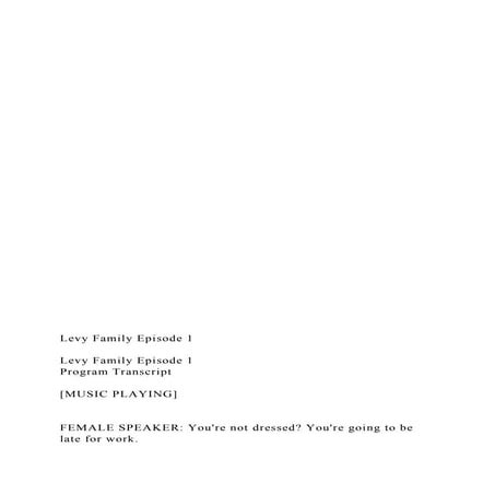 Levy Family Episod.docx