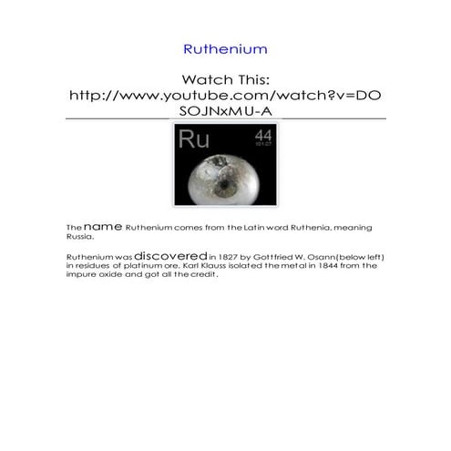 Ruthenium (Brittany Lewin) | DOCX