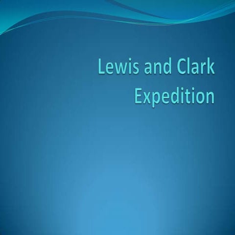 Lewis & Clark | PPTX