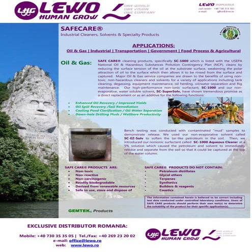 LEWO BioBased Clean | PDF