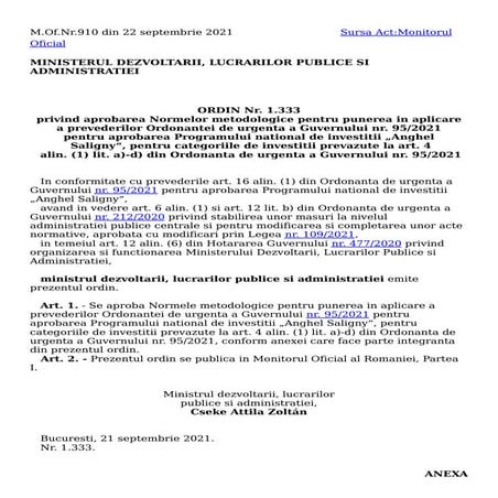 ordin administratie publica 1333 2021 - | PDF