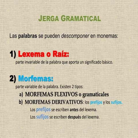 Qu Es Un Lexema Definicin Y Ejemplos Qué Es Un LEXEMA: Definición Y