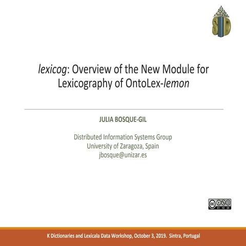 Corpus Annotation with Linked Open Data | PPTX