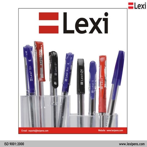 Lexi Pens, Pen Manufacturer, Pen | PPT