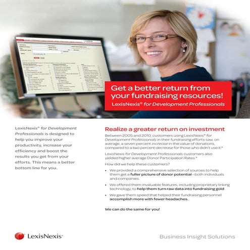 LexisNexis for Development Professionals (LNDP) brochure | PDF