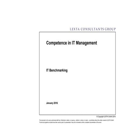 IT Benchmarking | PPTX