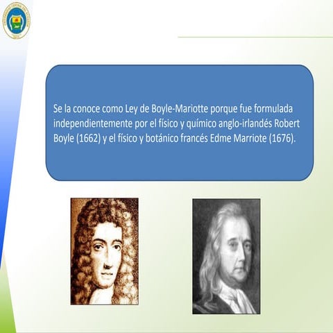 Ley de Boyle Marriotte por Daniel Rivera | PPTX