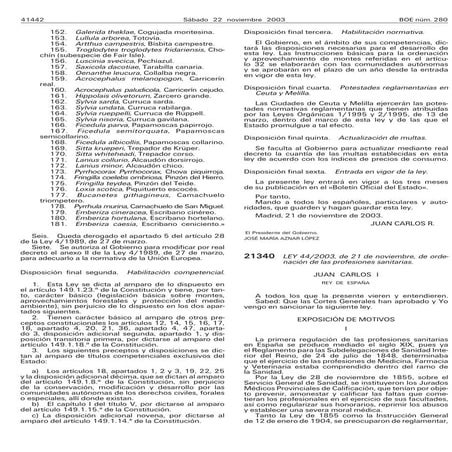 Ley Ordenacion Profesiones Sanitarias Pdf