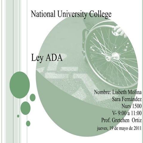 Ley ada | PPT