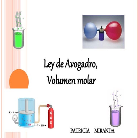Ley de avogadro | PPTX