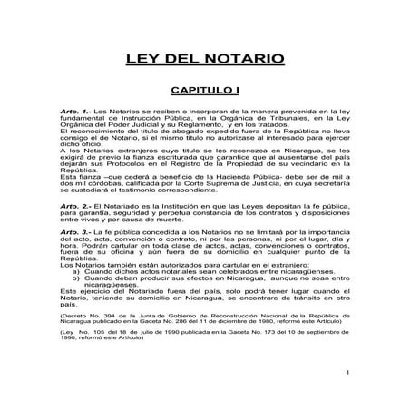 Codigo de notariado | PDF
