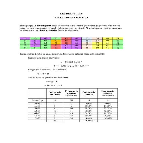 LEY DE STURGES | DOCX