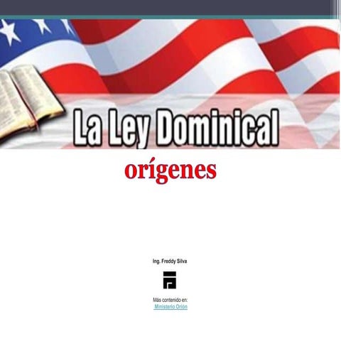 Ley dominical (Enfoque Adventista) Octubre 2014 | PDF