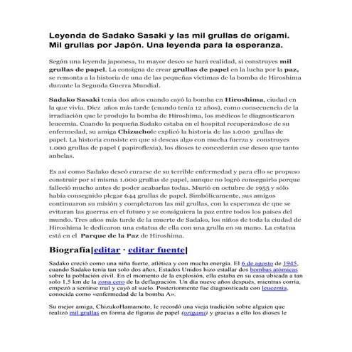 5Básico - Sadako y las mil grullas de papel.pptx