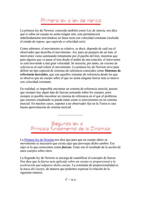 Presentación Leyes de Newton | PPT