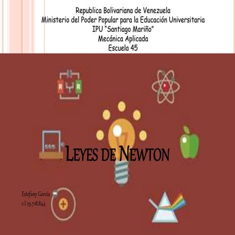 Leyes de newton | PPTX
