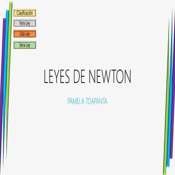 Leyes de newton | PPTX