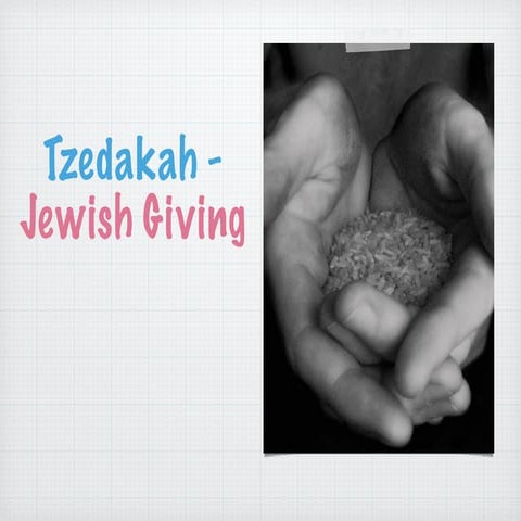 Tzedakah, Jewish Giving | PPT