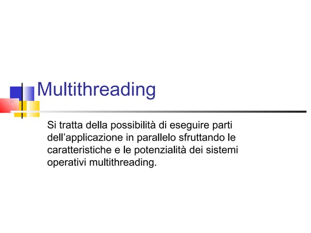 Java lezione 8 | PPT Java lezione 8 | PPT