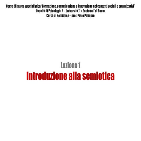 Lezione01 | PDF