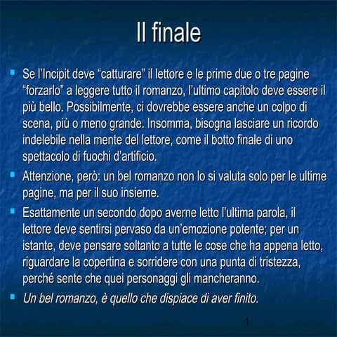 Lezione 9 | PPT