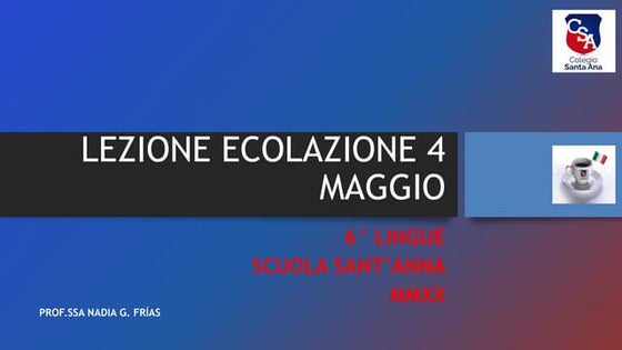 Lezione e colazione | PPT