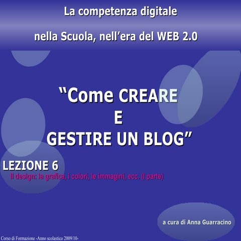 Lezione N 6 | PPT