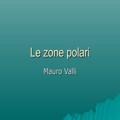 Il Clima Polare | PPT