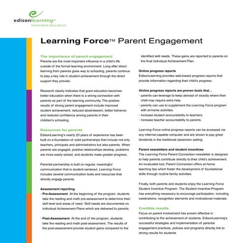 Parent engagement | PDF
