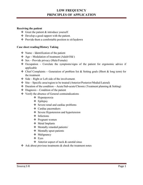Electrical stimulation motor points and application | PDF