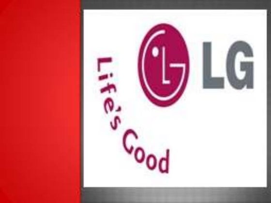 sales and distribution of LG electronocs | PPT